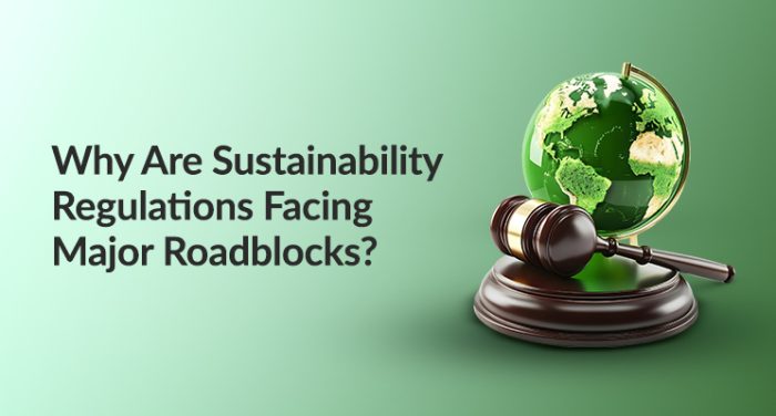 Why Are Sustainability Regulations Facing Major Roadblocks? - Fuller ...
